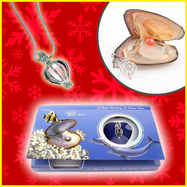 Mysterious™ Natural Oyster Pearl Necklace – BooGham